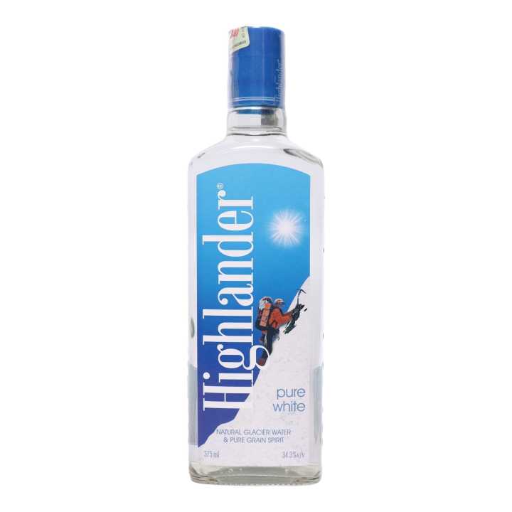 Highlander Pure White Natural And Pure Grain Spirit 375Ml | Daraz.com.np