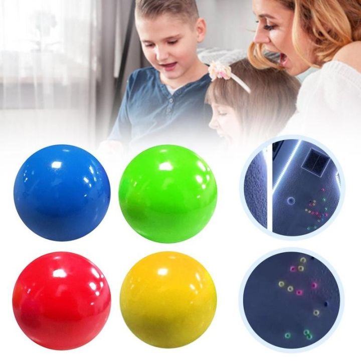 Ball Sticky Toys Decompression Suction Sticky Decompression Ball ...