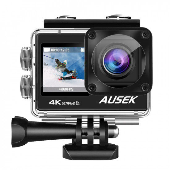 Action Camera 4k 60FPS Wifi Sport Video Waterproof- Ausek | Daraz.com.np