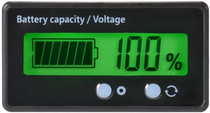 Universal LCD Digital Battery Capacity Tester Voltage Meter Indicator ...