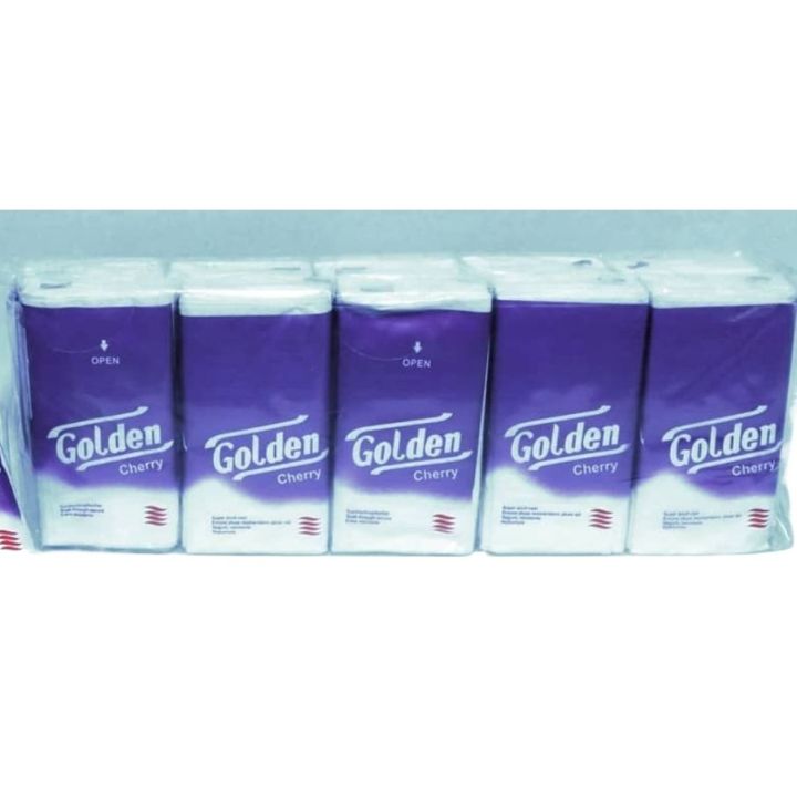 Pocket Tissue 10 Packets Golden Cherry Tissue Paper | Daraz.com.np