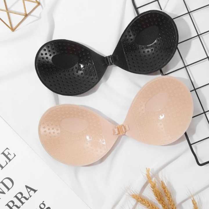 Sticky Bra Strapless Bra Self Adhesive Invisible Reusable Silicone ...
