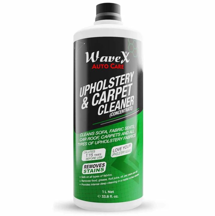 Wavex | Upholstery & Carpet Cleaner | 1L | Powerful Fabric Cleaner for ...