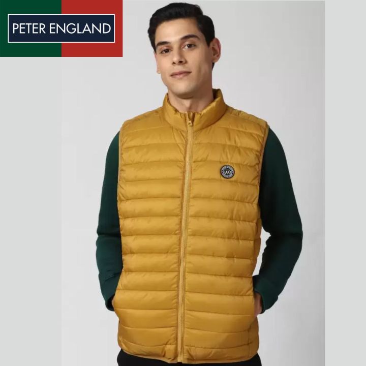 PETER ENGLAND Full Sleeve Solid Bomber Jacket for Men - PCJKCBOF709020 ...