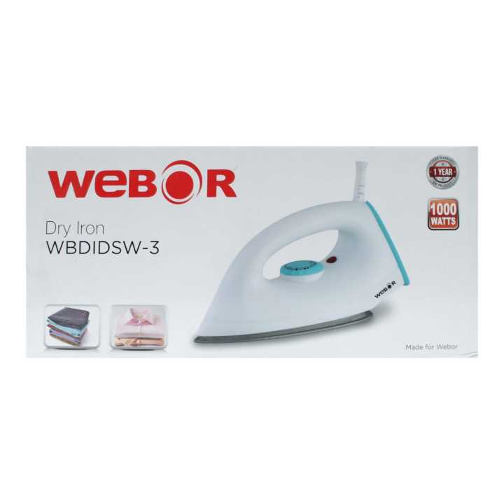 Webor Dry Iron 1000W (WEBDIDSW-3) | Daraz.com.np