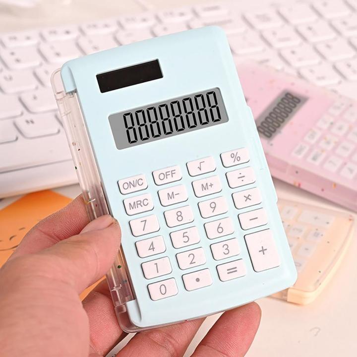 Button display LCD strip, power battery solar calculator for use easy ...