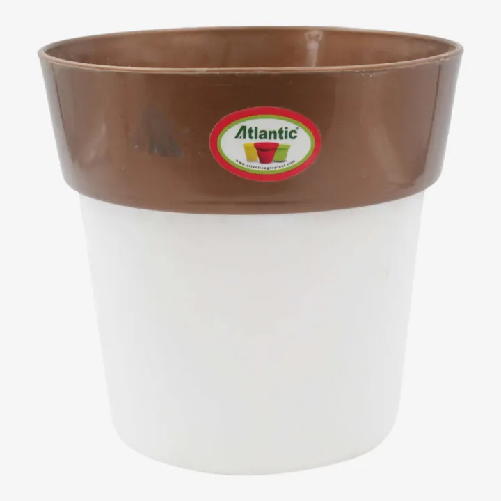 Dual Color Plastic Pot For Indoor & Outdoor | Daraz.com.np