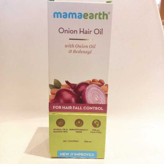 Mamaearth Onion Hair Oil For Hair Regrowth & Hair Fall Control With Redensyl, 250ml | Daraz.com.np