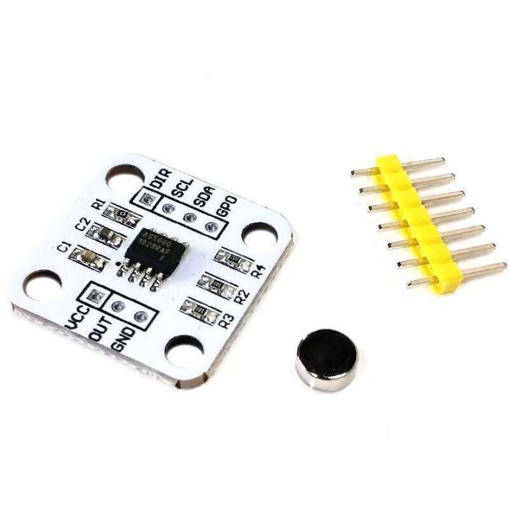 1pcs AS5600 encoder magnetic induction angle measurement sensor module ...