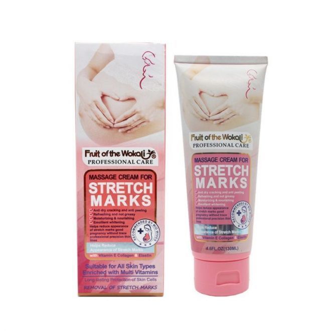 Stretch Marks Cream With Vitamin E, Collagen and Elastin 130ml | Daraz.com.np