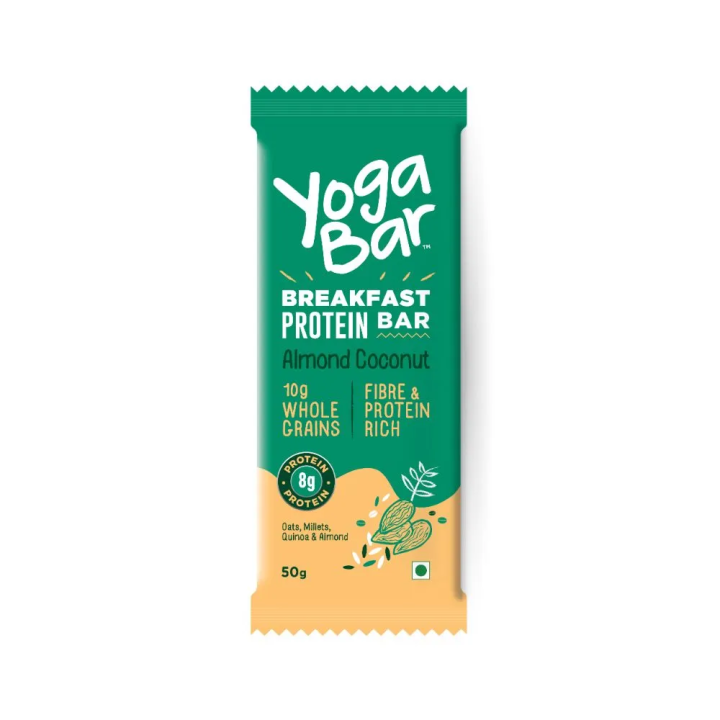 Yogabar Breakfast Bar - Almond Coconut 50g | Daraz.com.np
