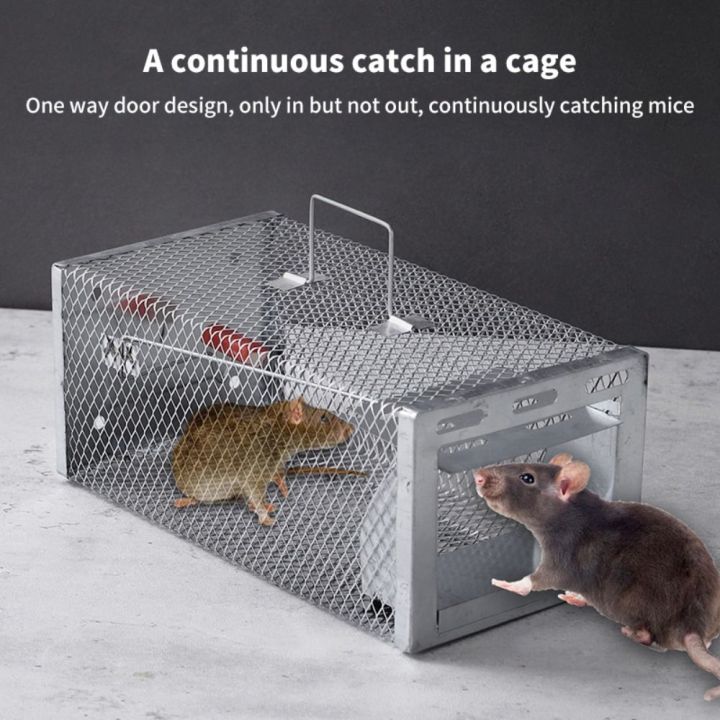 High Quality Humane Multi-Catch Rodent Mouse Trap Large Capacity Pest ...