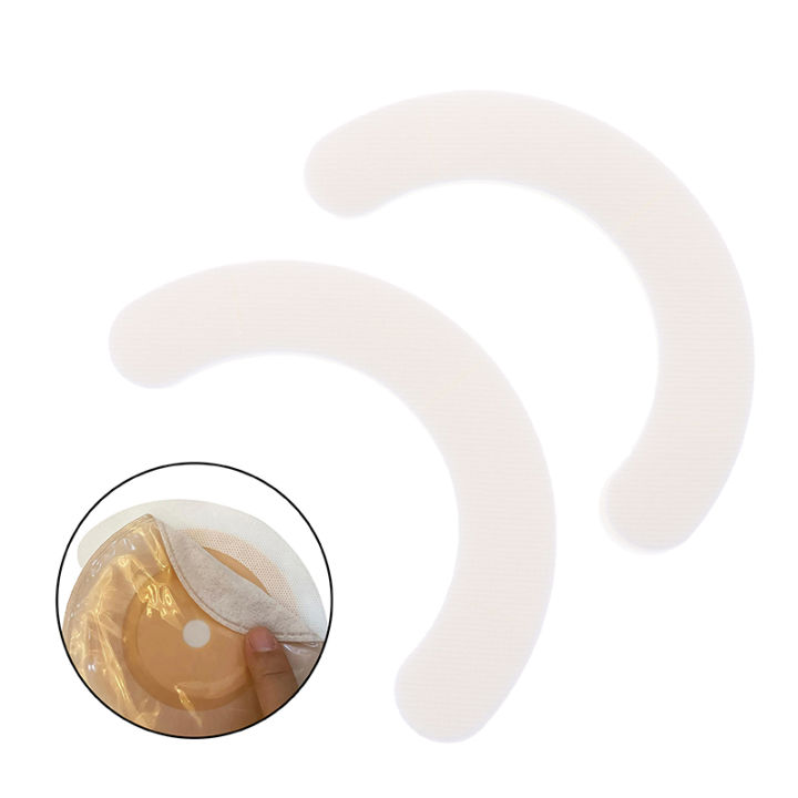 20 Pcs Elastic Ostomy Barrier Strips Hydrocolloid Waterproof Leak Skin ...