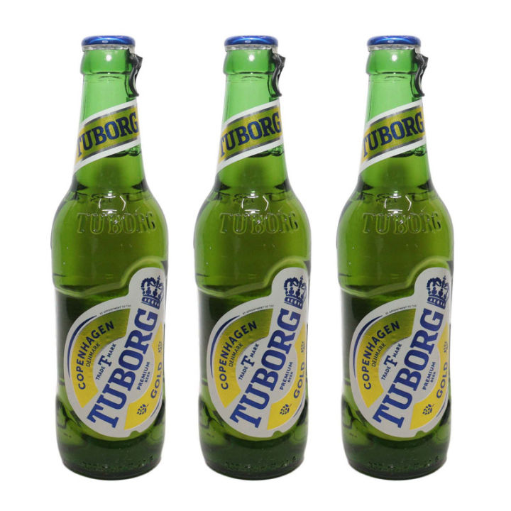 Tuborg Premium Gold Beer 330ml Set Of 3Pcs | Daraz.com.np