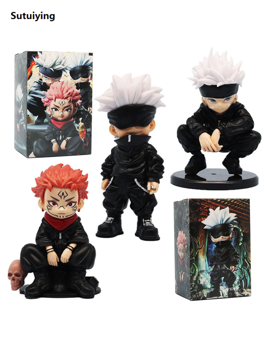 Sutuiying 15cm Jujutsu Kaisen Anime Figure 2 Style Satoru Gojo Action ...