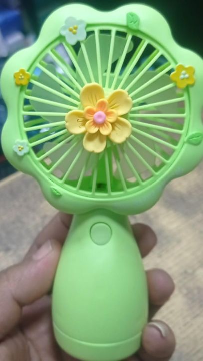 Rechargeable Cute Flower Hand Fan | Daraz.com.np