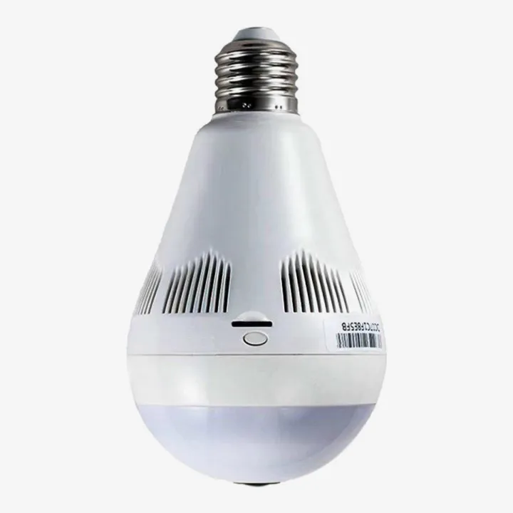 Wireless Panoramic Bulb 360° Ip Camera ,1.3Mp, Fisheye Vision, Smart ...