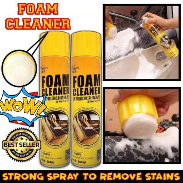 650ml Cleaner Multi-Purpose Bubble Spray Foam for Kitchen Grease Bubble Cleaner Kitchen | Daraz ...