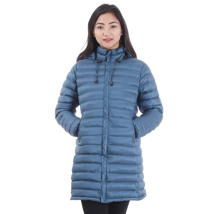 Moonstar Long Silicon Hooded Jacket for Women - Fashion | Daraz.com.np