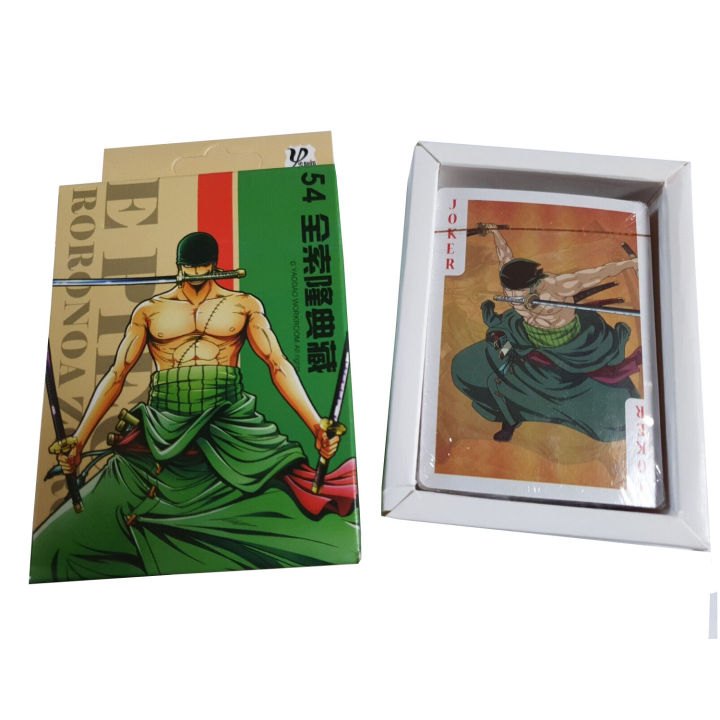 Anime Poker Cards / One Piece Playing Card / Anime Taas / Zoro Card ...