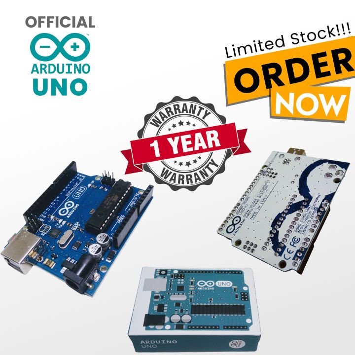 Genuine Arduino Uno R3 Italy With 1 Year Warranty Np 