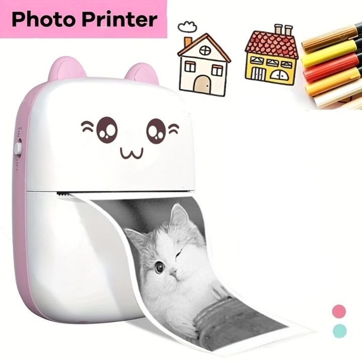 Paperang Printer Portable Thermal Printer Lightweight Cat Shaped Pocket ...