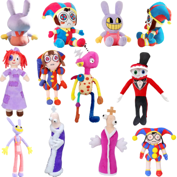 The Amazing Digital Circus Pomni Jax Plush Toy Anime Cute Theater ...