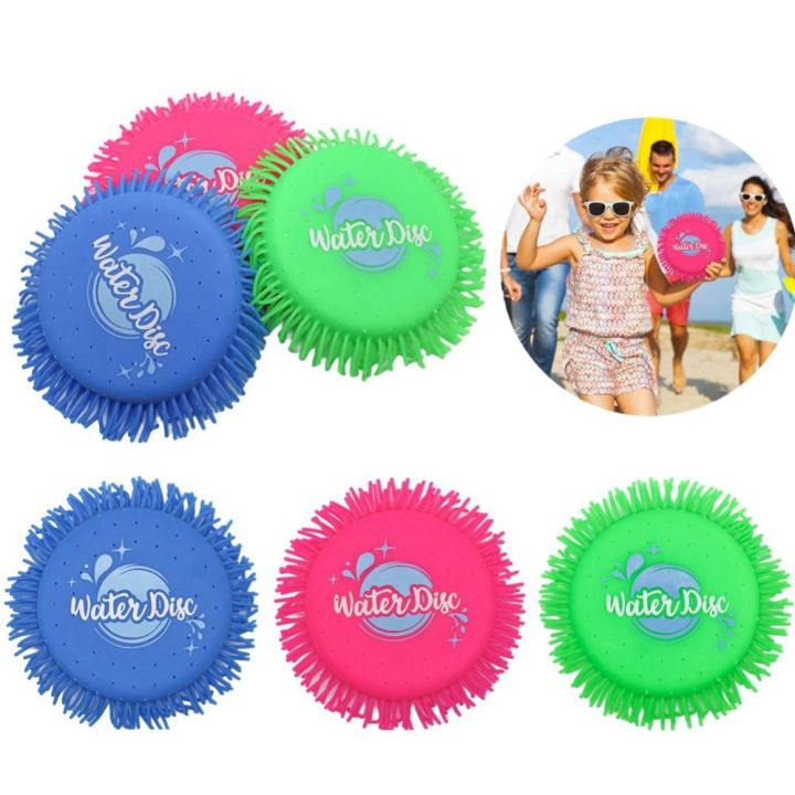 Children Gift Water Absorbing Water Throwing Disc Beach Toys Kids ...