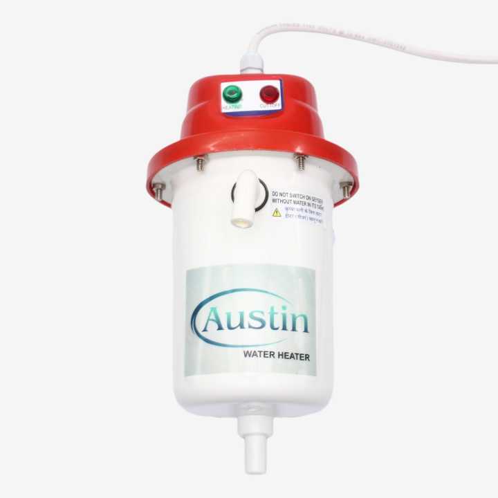 Austin Red/White Instant Mini Geyser 3000W | Daraz.com.np