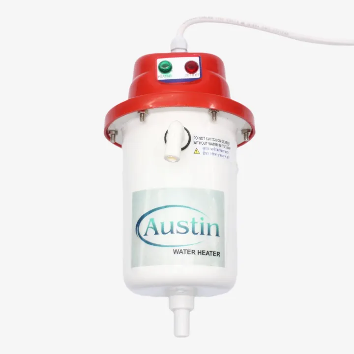 Austin Red/White Instant Mini Geyser 3000W | Daraz.com.np