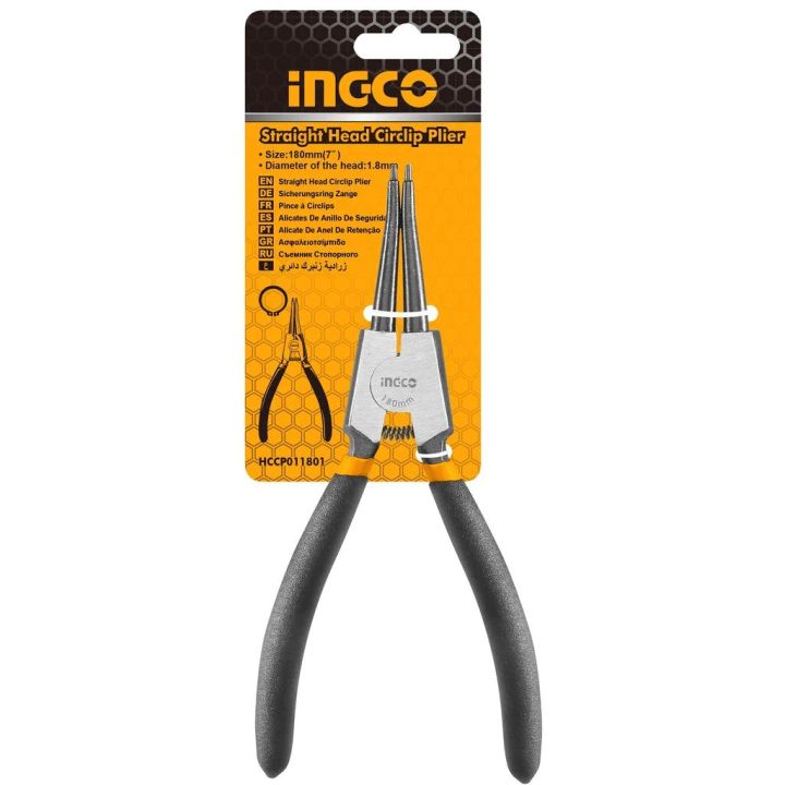 Ingco External Circlip Plier Size 7"/180mm | Daraz.com.np