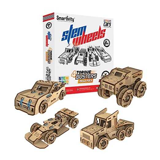 Smartivity Stem 4 Torque Busters Mega Pack STEM DIY Fun Toys ...