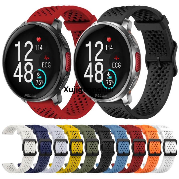 Xujiguanghui Silicone 22mm Strap for POLAR Vantage V3 V2 M/M2 Watchband ...
