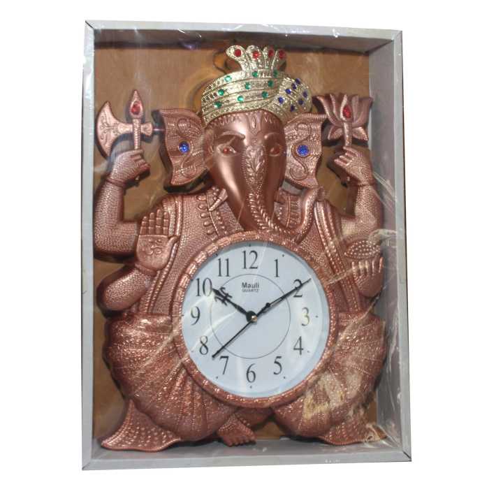 Ganesh God Wall Clock Design Body Big Size Attractive New Design Wall ...