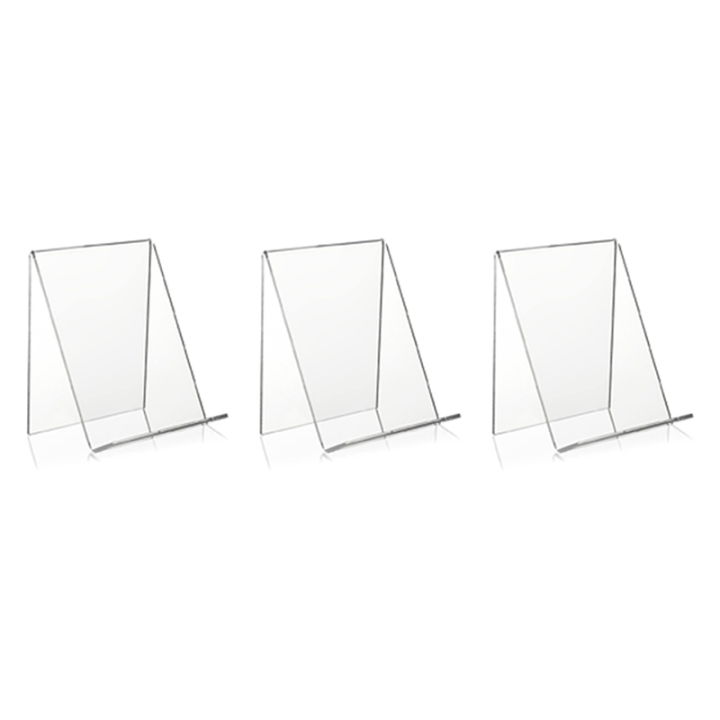 ZOROOM 3X Acrylic Book Stand with LEDge,Transparent Acrylic Display ...