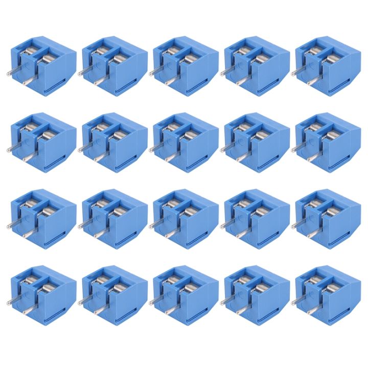 2-Pin Screw Terminal Block Connector 5.08mm Pitch Panel PCB | Daraz.com.np