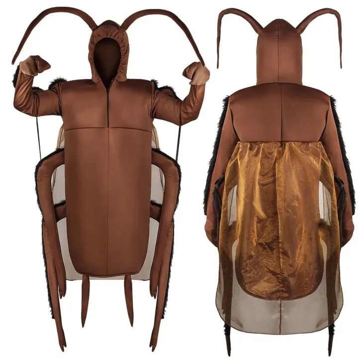 Cartoon One Piece Cockroach Cosplay Costume Breathable Comfortable ...