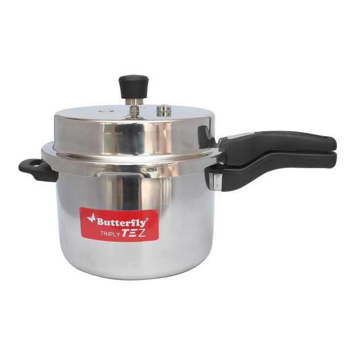 Triply Stainless Steel Pressure Cooker 5Ltr | Daraz.com.np
