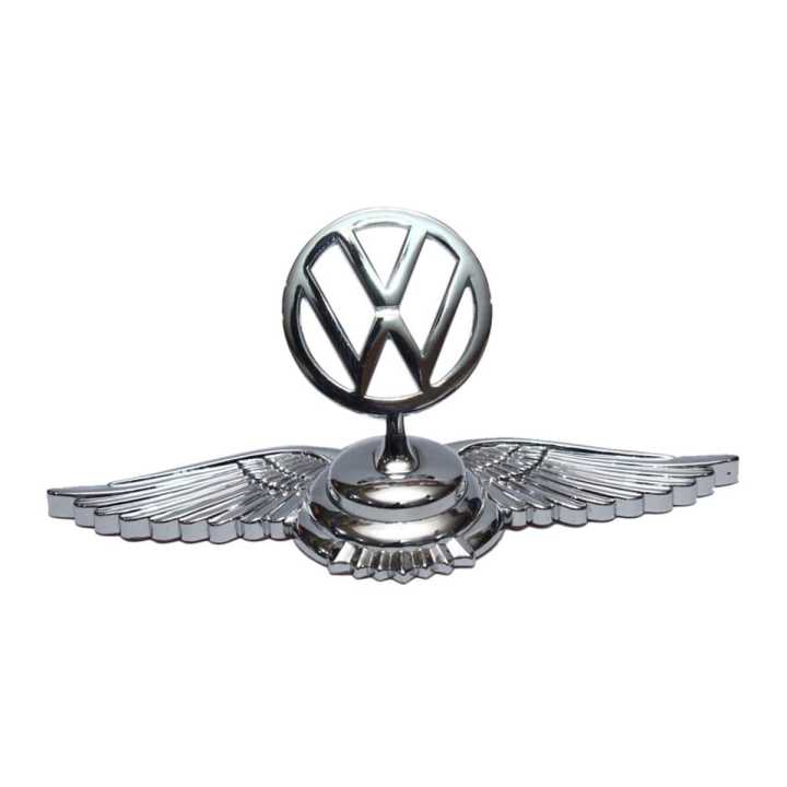 Volkswagen Bonnet Hood 3D Emblem Logo With Wings | Daraz.com.np