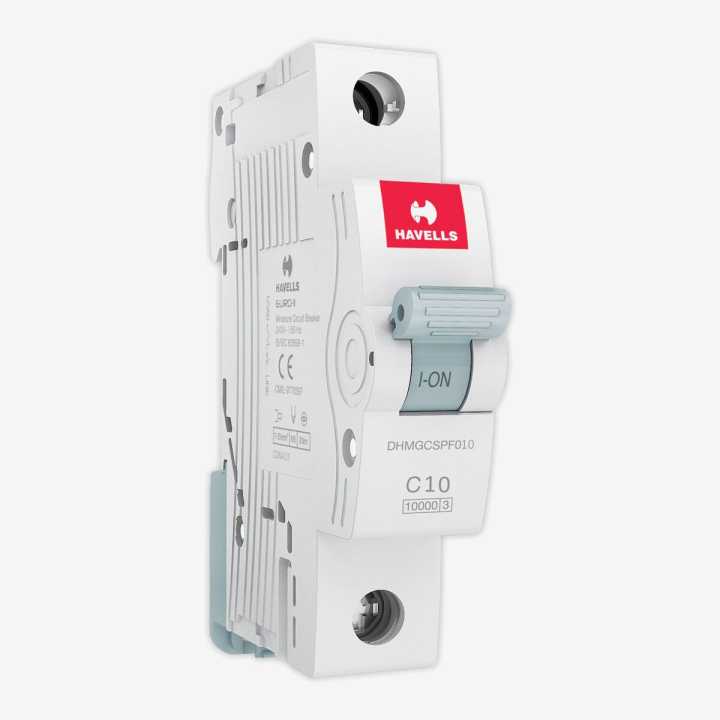 Havells Euro-II C- Series SP MCB 16A (Miniature Circuit Breaker) 10kA (C16) By Bijulipasal ...