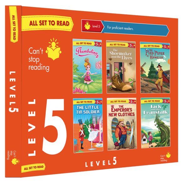All Set To Read Readers Level 5 Box (Six Story Books) | Daraz.com.np
