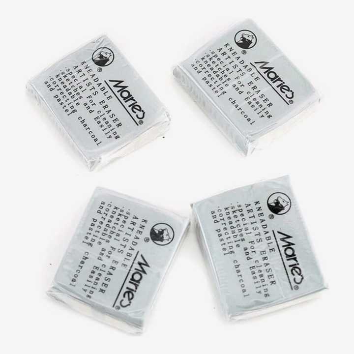 Marie's Kneadable Charcoal Eraser - Pack Of 4 | Daraz.com.np
