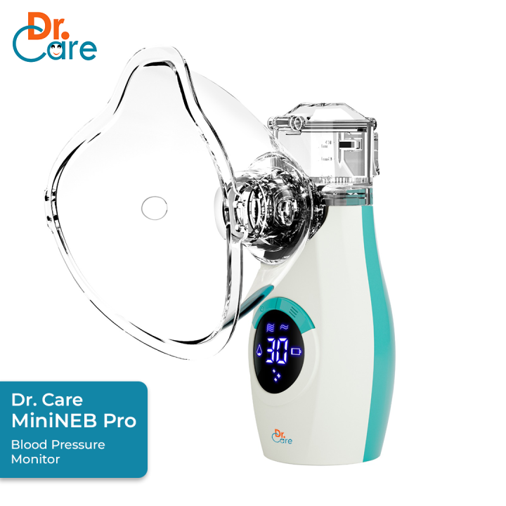 Dr. Care MiniNEB Pro | Portable Mesh Nebulizer Handheld, One Touch ...