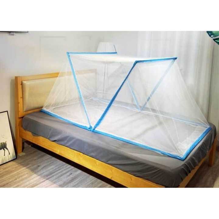 King Bed 6ft x 6.5ft Portable Foldable Tent Mosquito Net (160*190cm ...