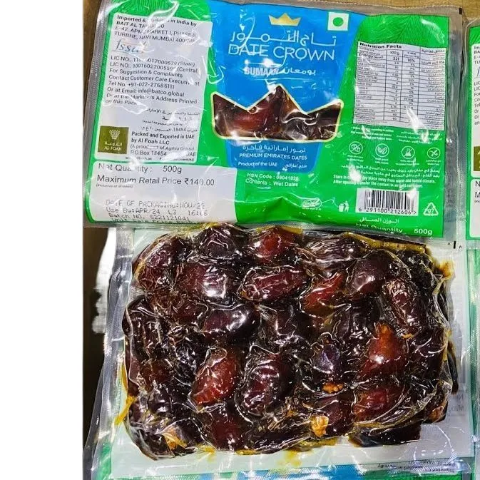 Date Crown Buman Wet Dates - 500gm (KHAJUR) | Daraz.com.np