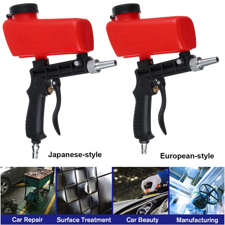 helper Portable Gravity Sandblasting Sandblaster Pneumatic Sandblasting ...