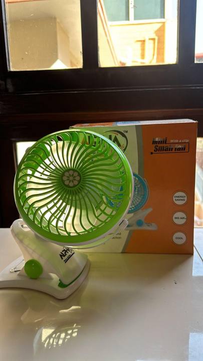 Ez Alpha Rechargeable Mini Fan | Daraz.com.np