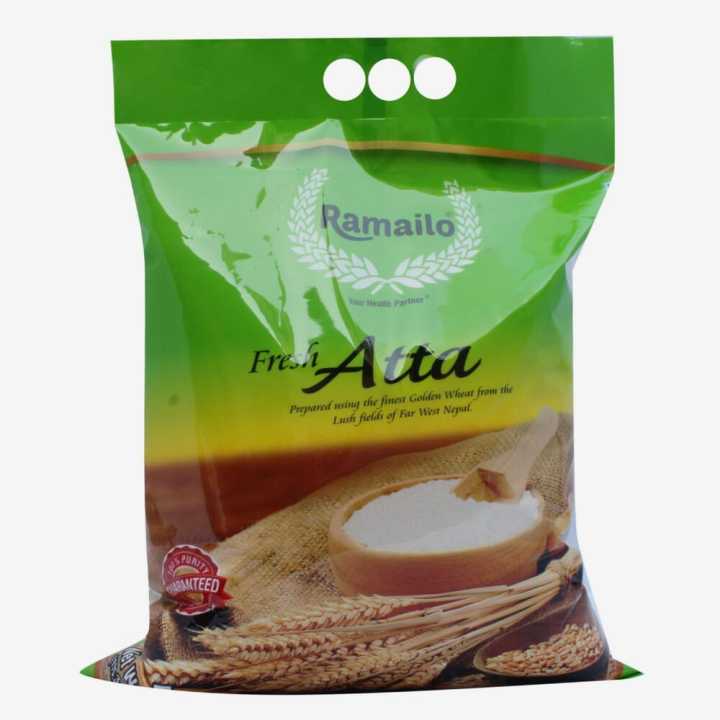 Ramailo Fresh Atta 5 KG Tandoori Roti - 1 Packet | Daraz.com.np
