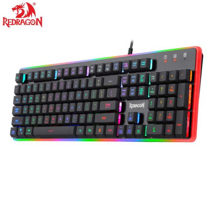 Redragon K509 DYAUS 7 Colors Backlit Gaming Keyboard | Daraz.com.np