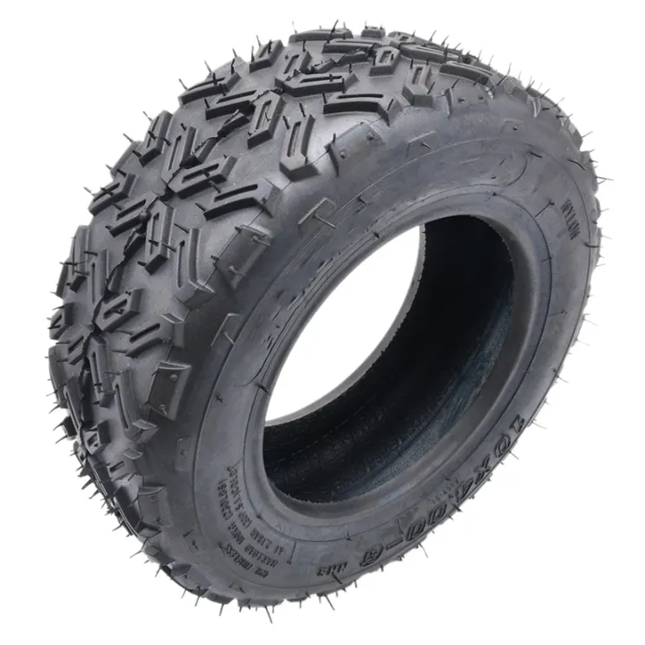 SRIWEN 10 Inch Vacuum Tyres 10X4.00-6 10x4.00-6 Tires Vacuum Tyre for Snow Plow Go Karts ATV ...